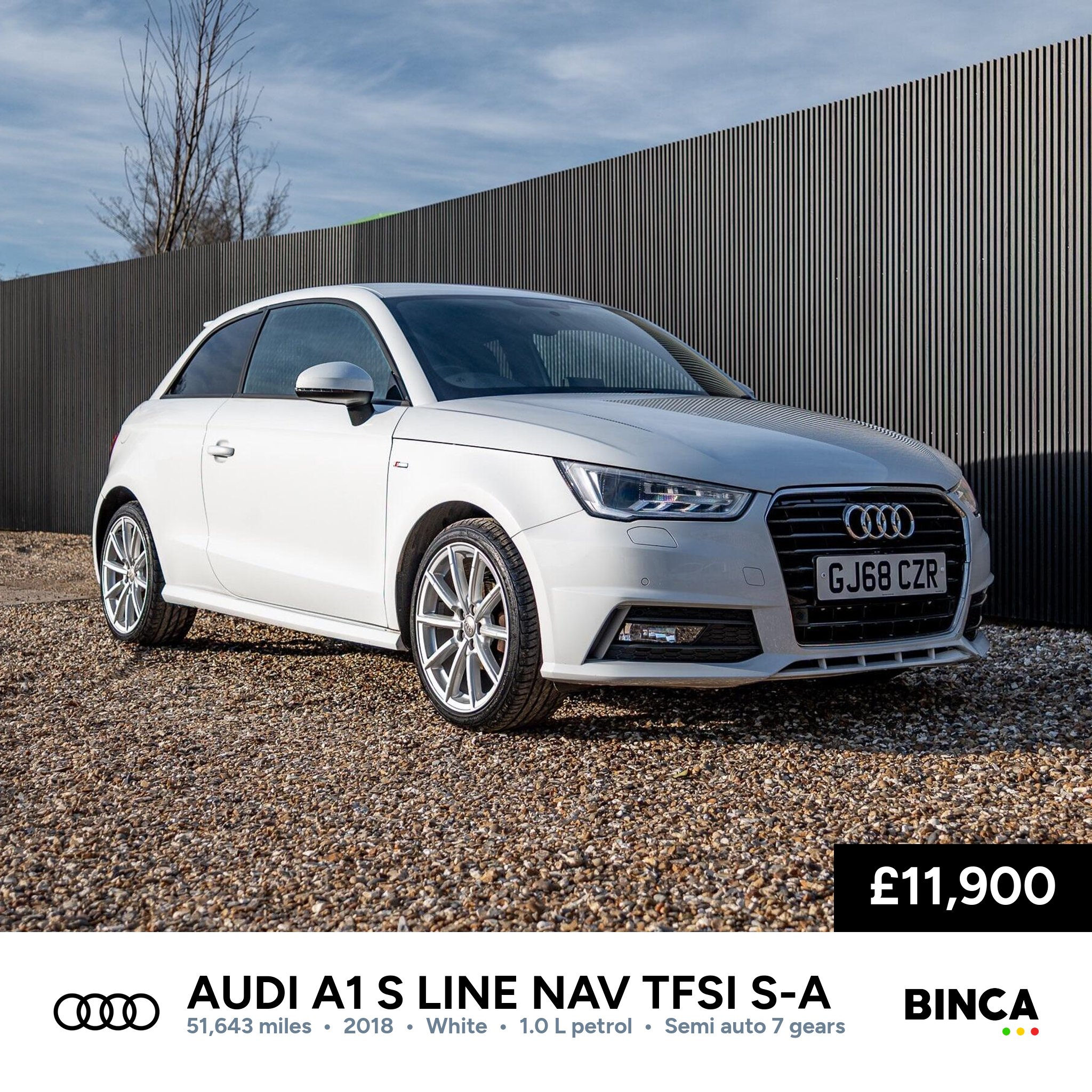 AUDI A1 S LINE NAV TFSI S-A for sale - BINCA