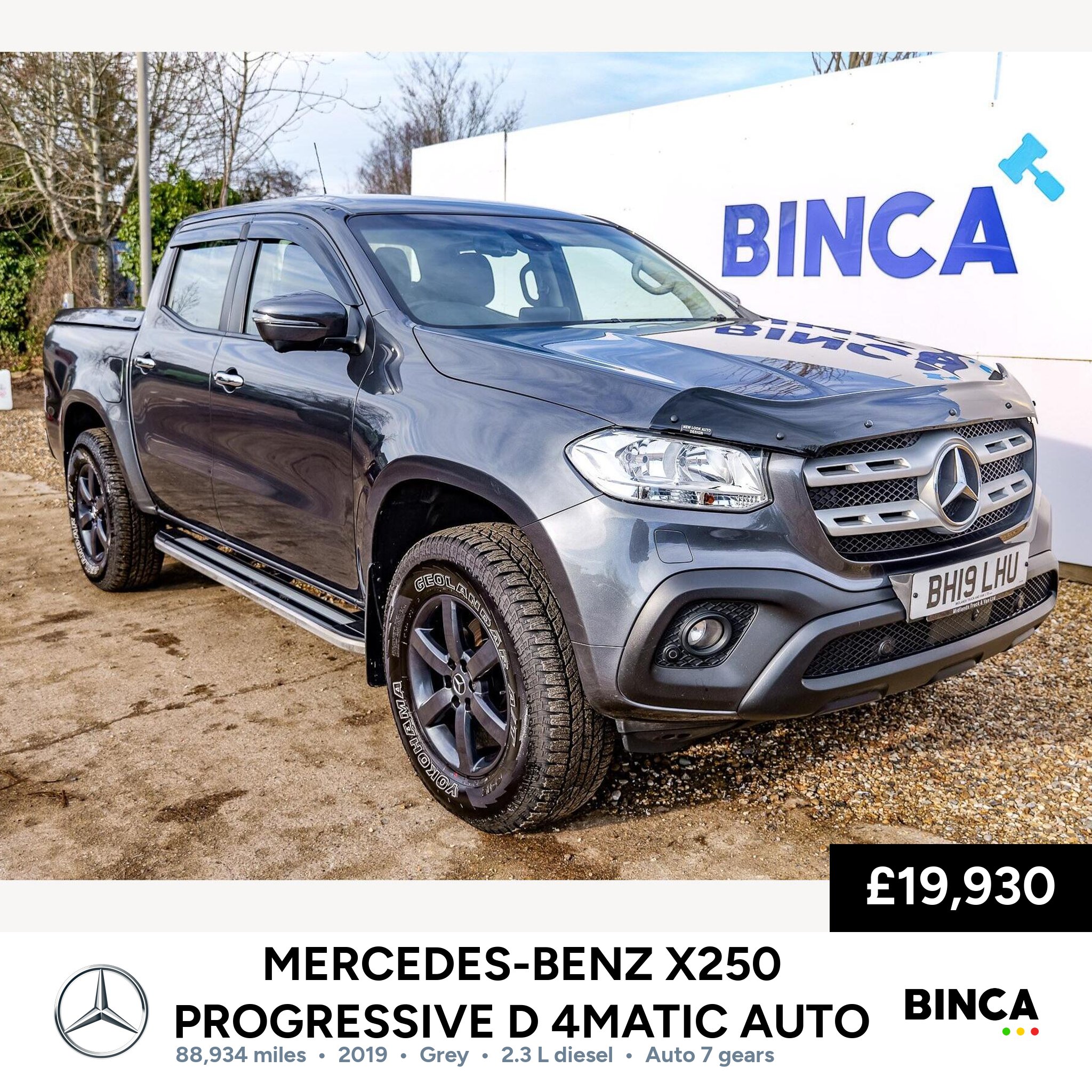 MERCEDES-BENZ X250 PROGRESSIVE D 4MATIC AUTO for sale - BINCA